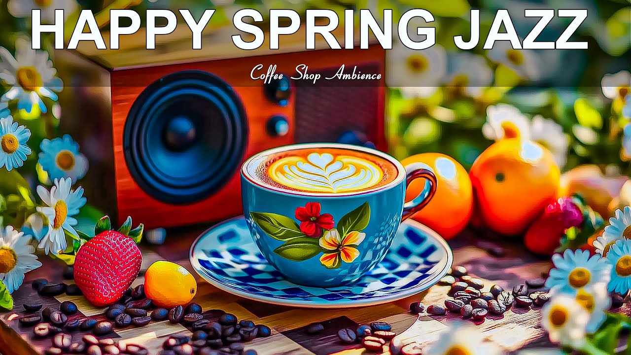 Happy Spring Jazz Music ☕ Relaxing Jazz Instrumental & Sweet Bossa Nova ...