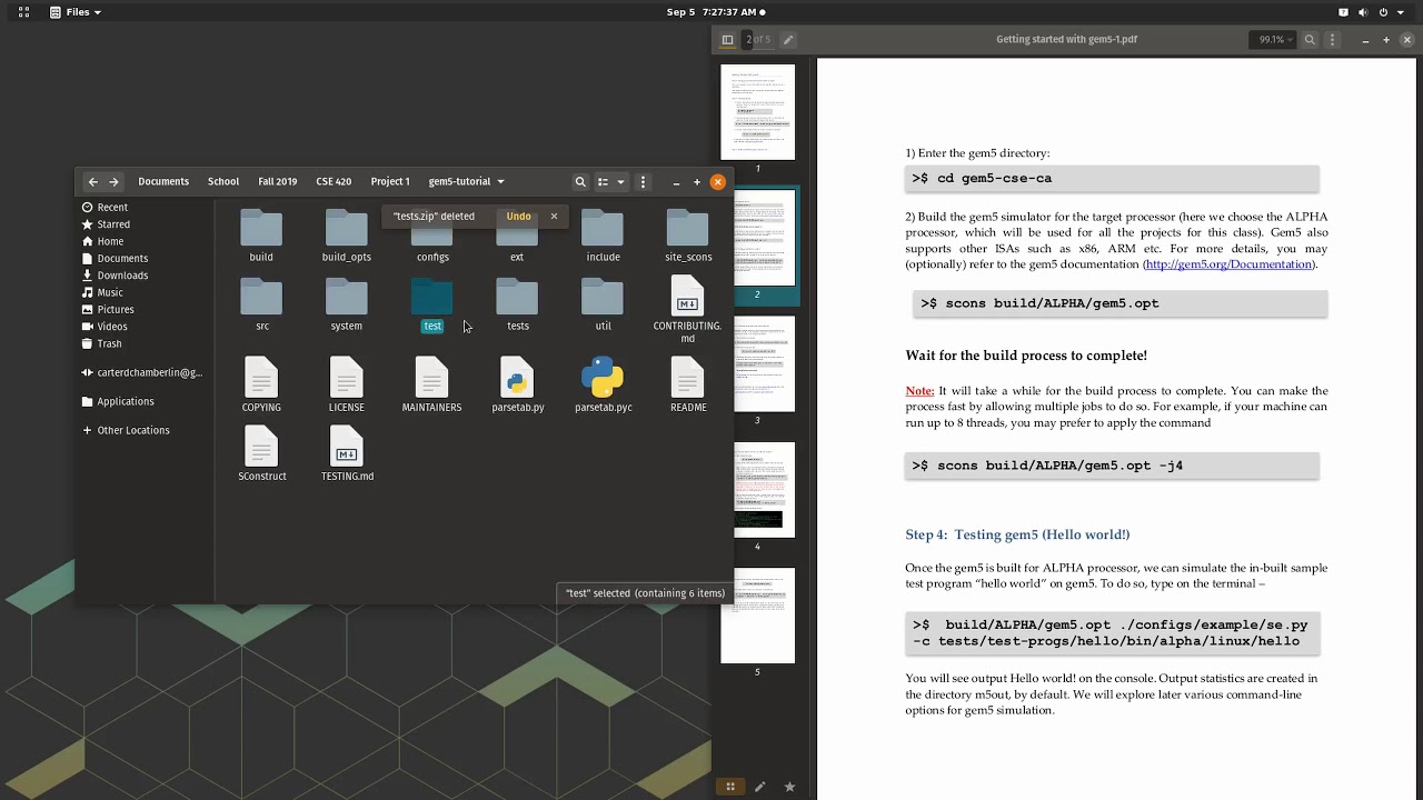 gem5 tutorial - YouTube