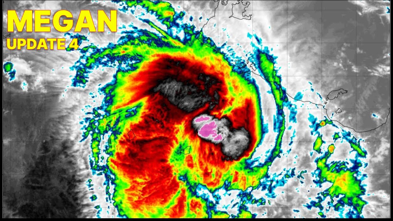 Flooding Danger Continues from weakening Cyclone Megan - YouTube