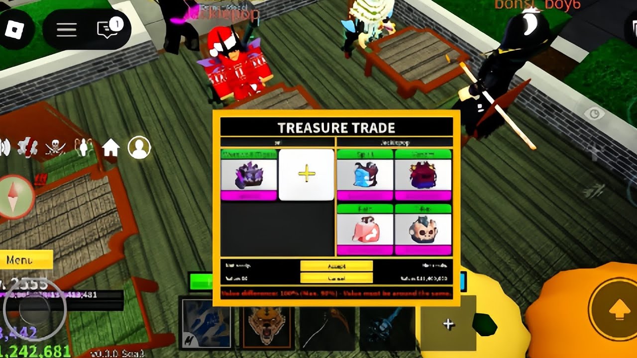 Trading PERMANENT Wolf (Tiger) Fruit in BLOXFRUITS! - YouTube