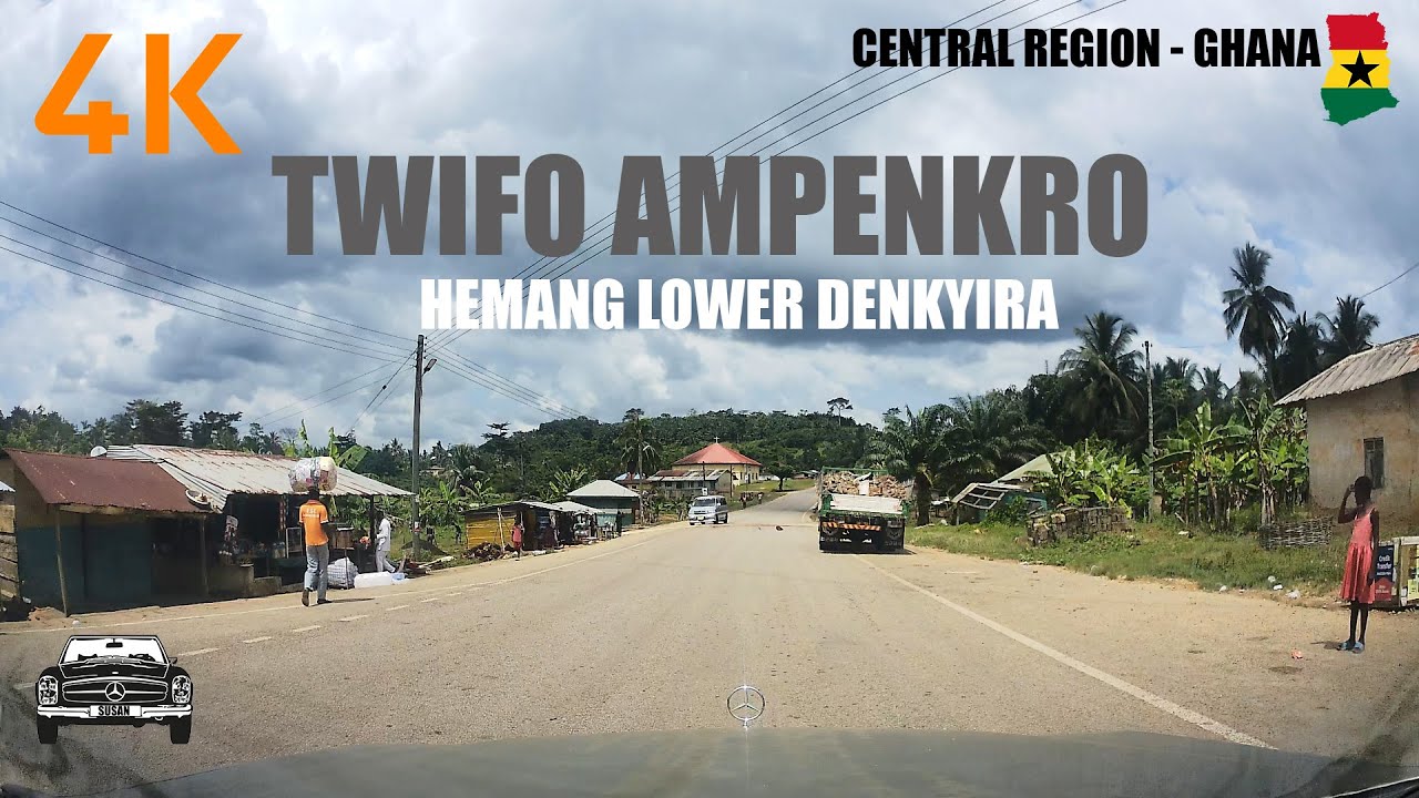 Twifo Ampenkro Drive Tour in the Hemang Lower Denkyira Central Region ...