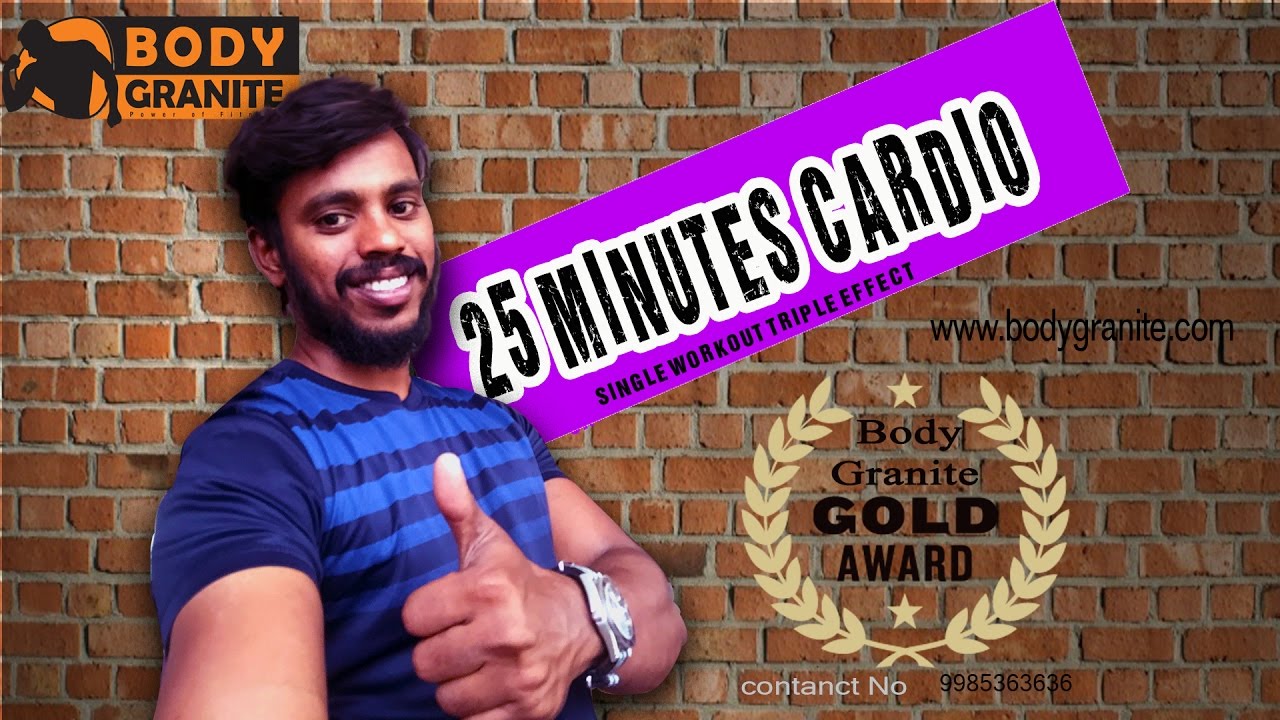 25 Minutes Cardio Calorie Magic Workout - No Equipment High Intensity ...