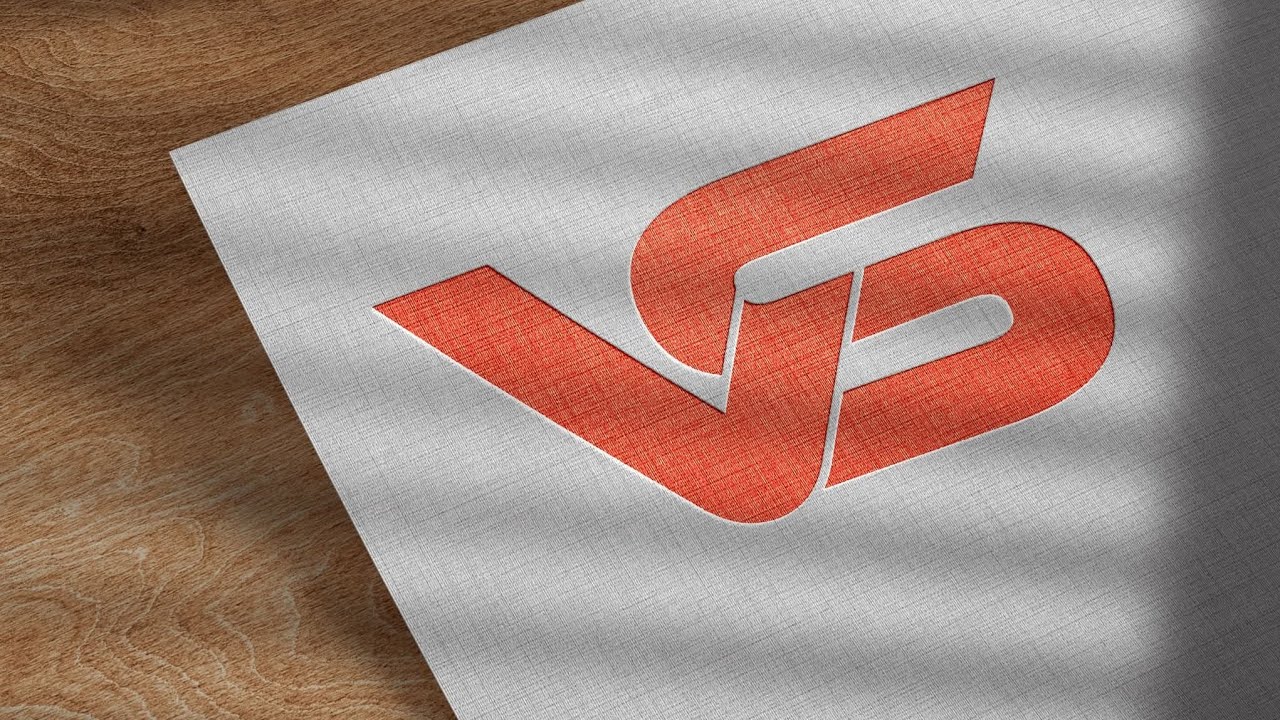 How To Create Creative VS Letter Logo Design In Adobe Illustrator ...
