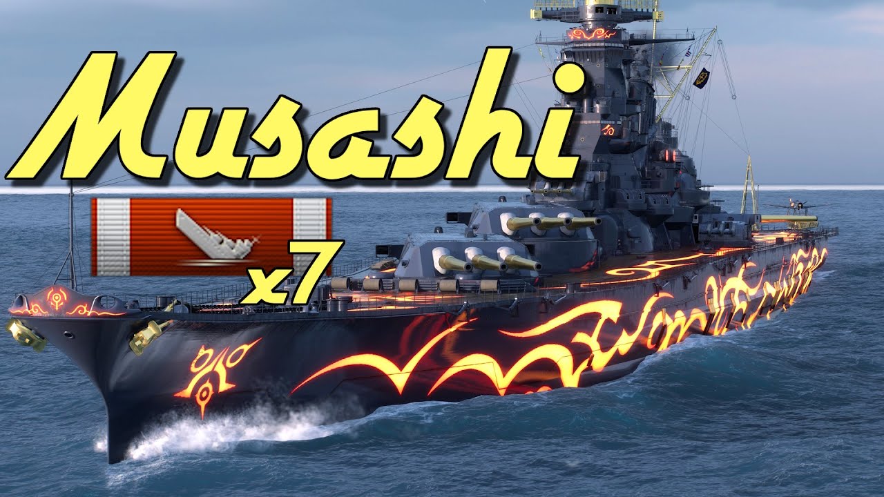 Musashi Unleashed sweatlord mode| World of Warships - YouTube