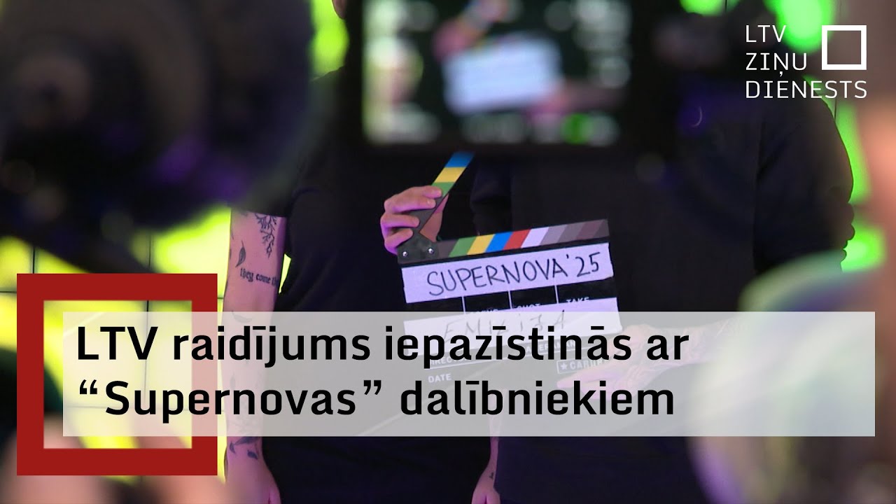 LTV raidījumā “Supernova: Izaicinājums” varēs tuvāk iepazīt konkursa ...