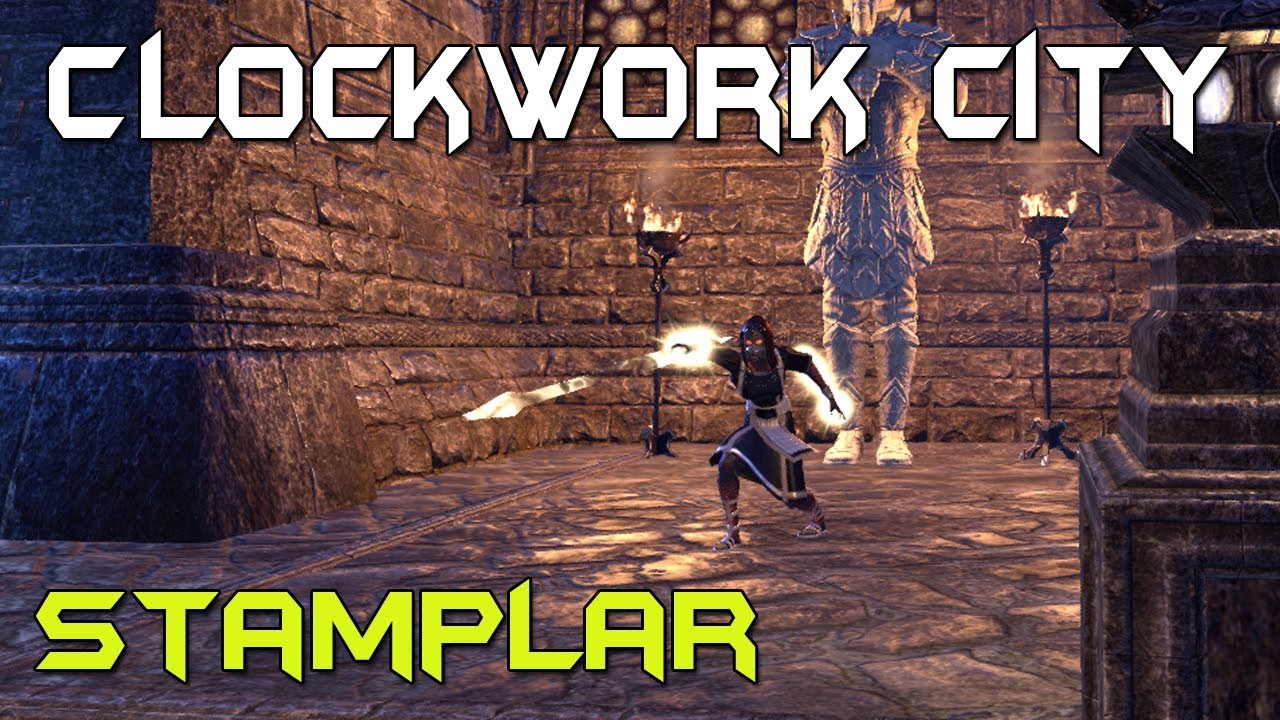 Stamplar PvP Build - Elder Scrolls Online: Clockwork City - YouTube
