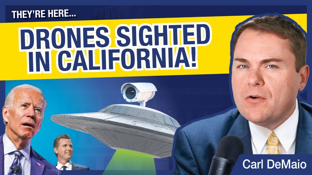 Drones Sighted in California! - YouTube