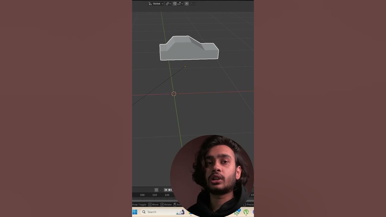 🚀 Day 2 in Blender | How to Scale Objects & Round Sharp Corners 🎨 - YouTube
