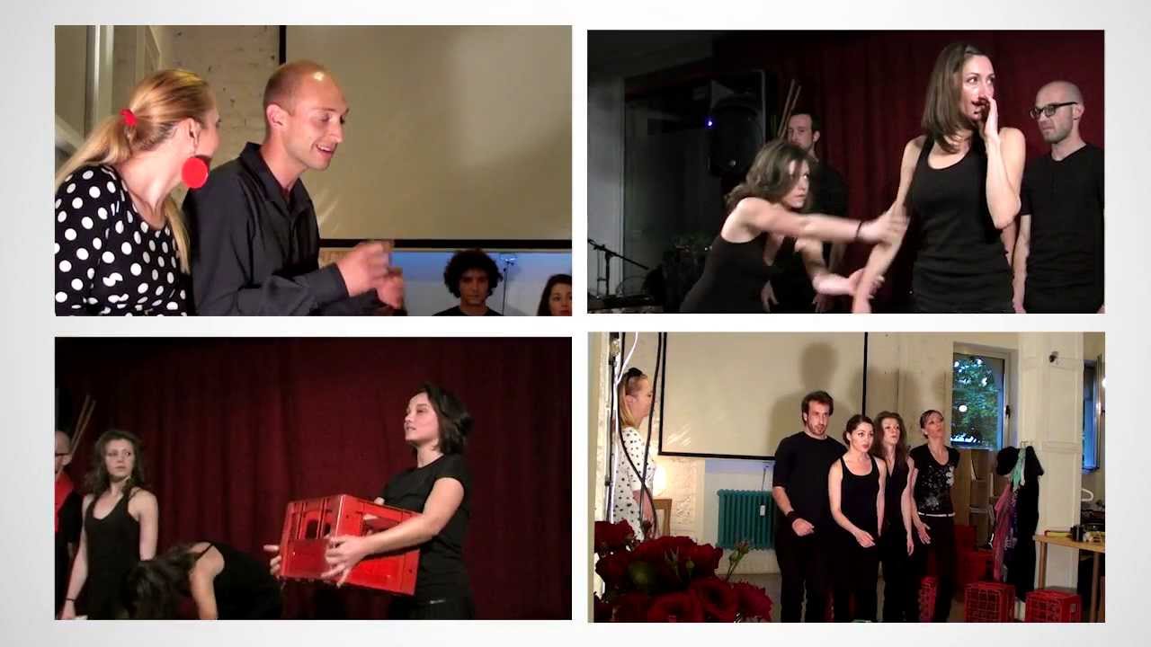 Playback Theatre "Here and Now" - YouTube