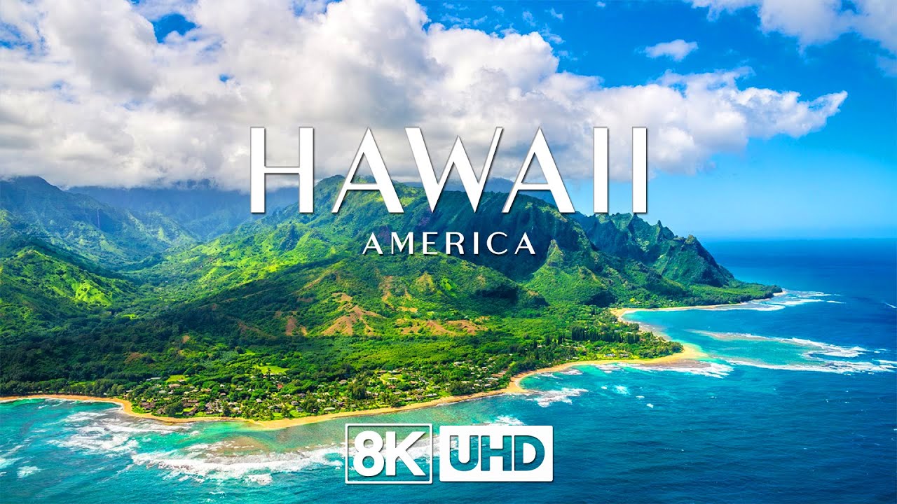 Hawaii 8K UHD (60fps) - Beautiful Natural Landscape Film With Soft ...