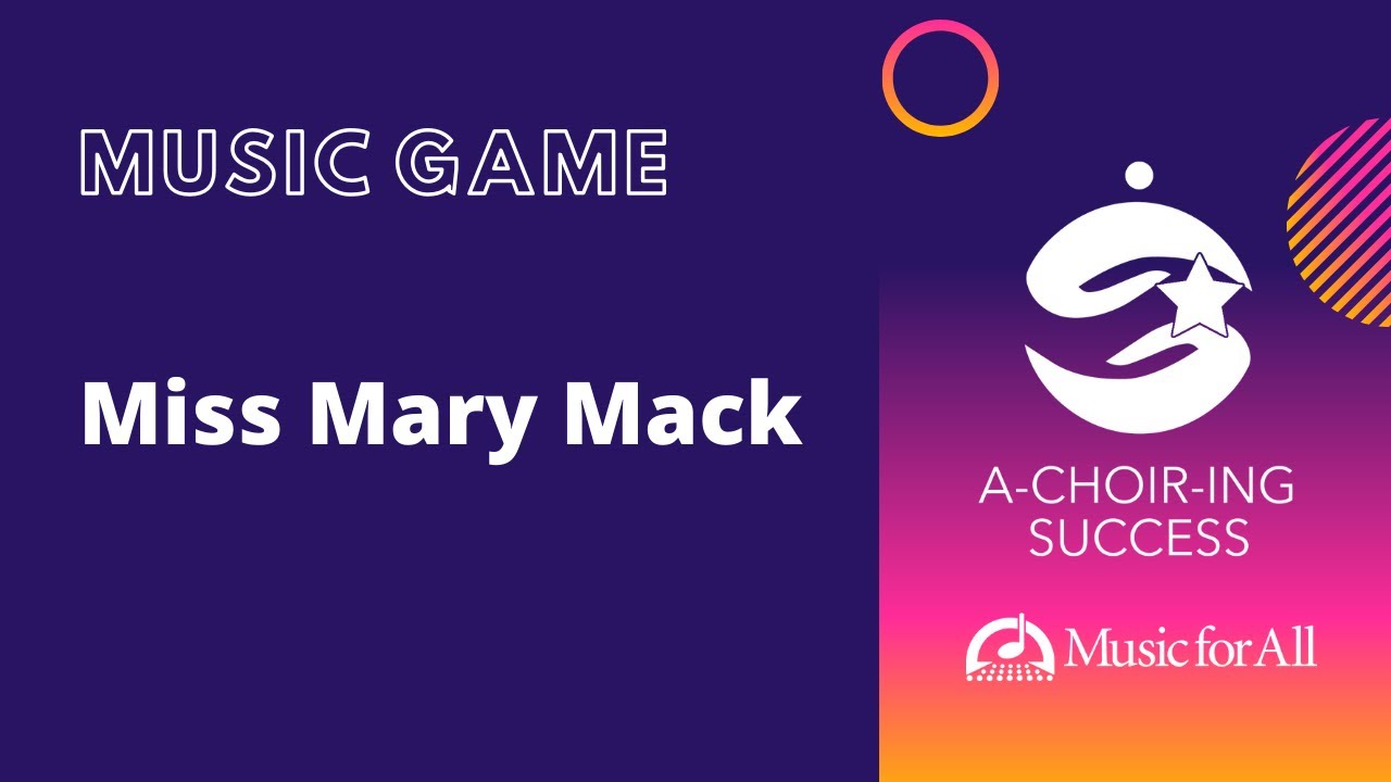 Miss Mary Mack - Music Game - YouTube