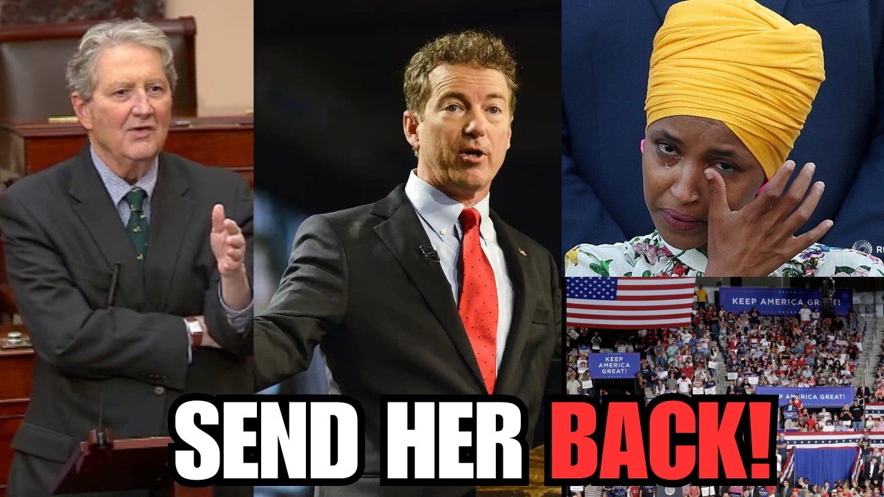 "SEND HER BACK!" Crowd Shouts As Senator Kennedy And Rand Paul DESTROY ...