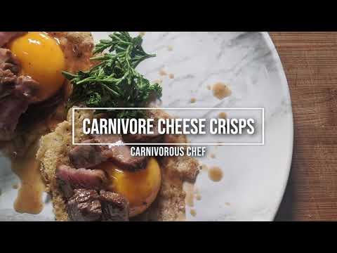 Carnivore Cheese Crisps for your Carnivore Diet - YouTube