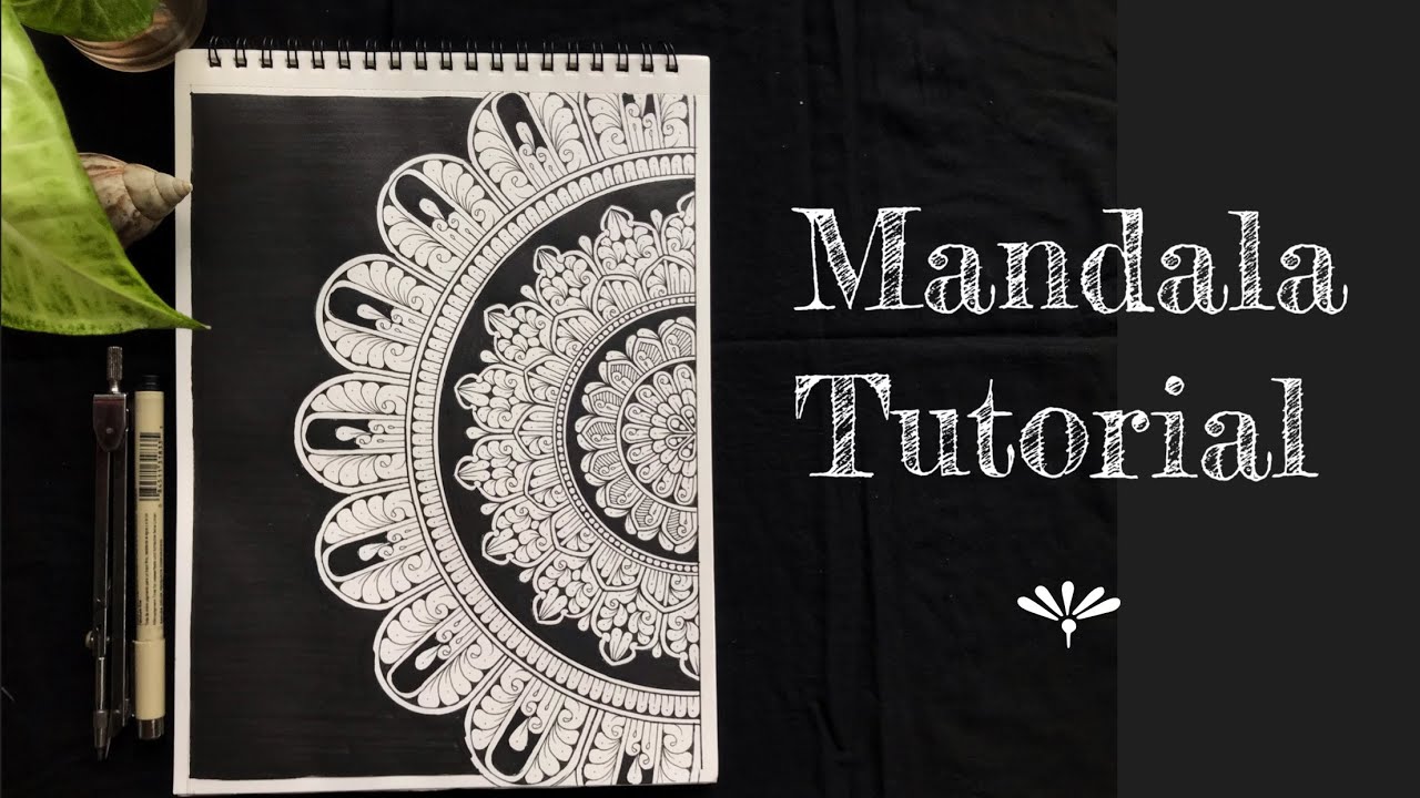 How To Draw Mandala || Step By Step Tutorial For Beginners || - YouTube