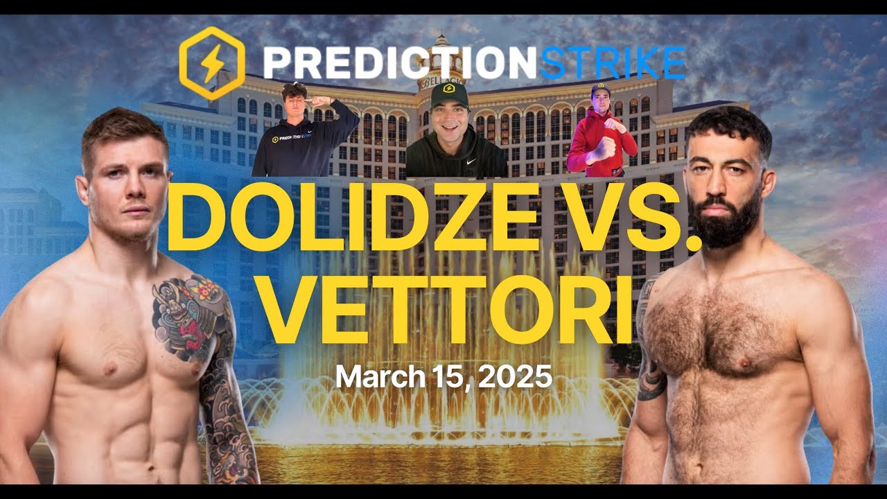PredictionStrike Weekly UFC Podcast: Fight Night Dolidze vs. Vettori 2 ...