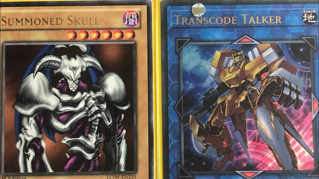 Yu-Gi-Oh Match - Summoned Skull vs Code Talker - YouTube