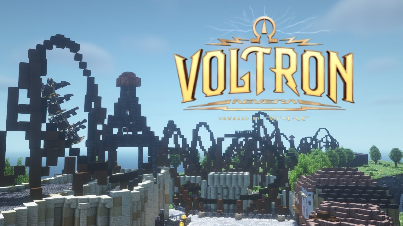 Voltron Minecraft Nachbau // Europapark neue Achterbahn - YouTube