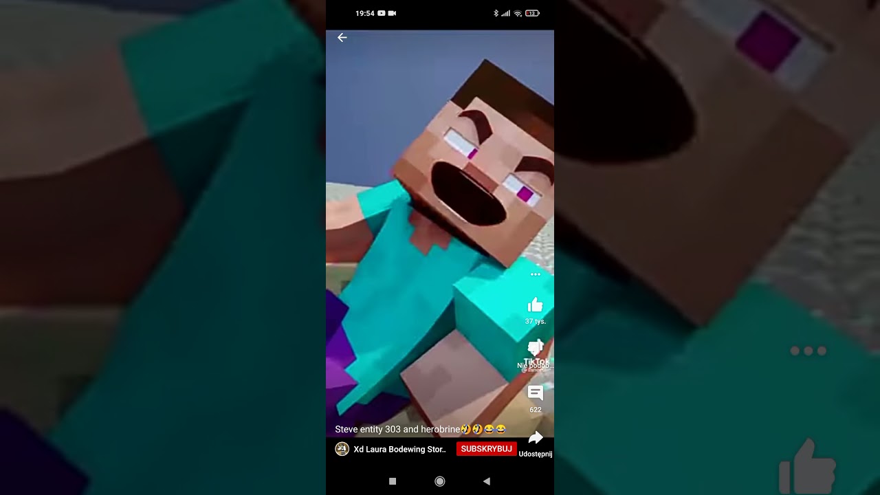 Steve entity 303 and herobine (2 minutes version) - YouTube