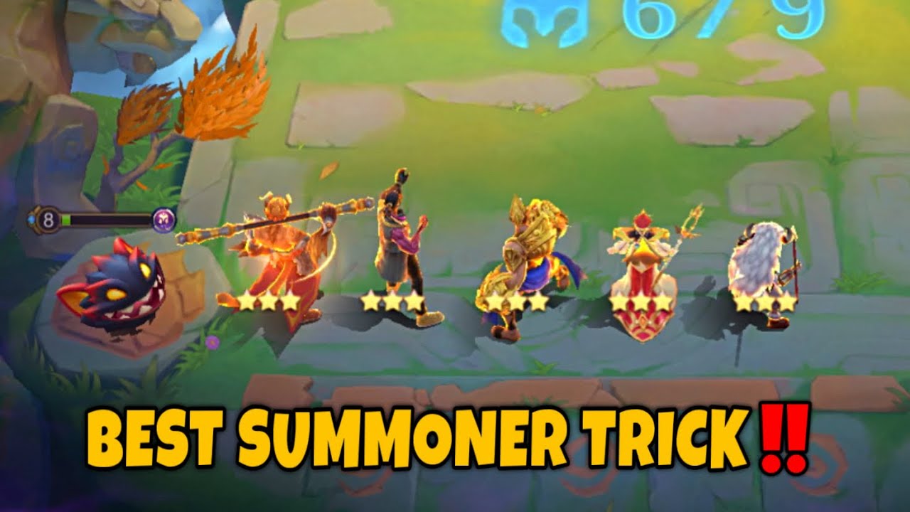 MOST EFFECTED TRICK COMBO ON THARZ 3‼️ SUMMONER MAGIC CHESS LATEST ...