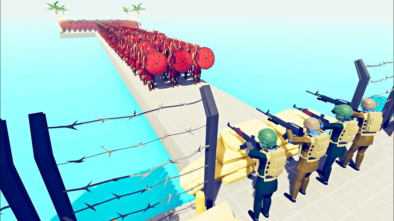 Army vs 100 Units - Totally Accurate Battle Simulator TABS - YouTube