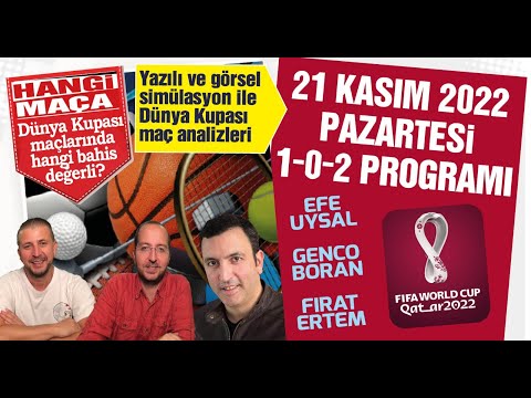 21 Kasım 2022 1-0-2 yayını iddaa tahmini (İngiltere-İran Maçı)