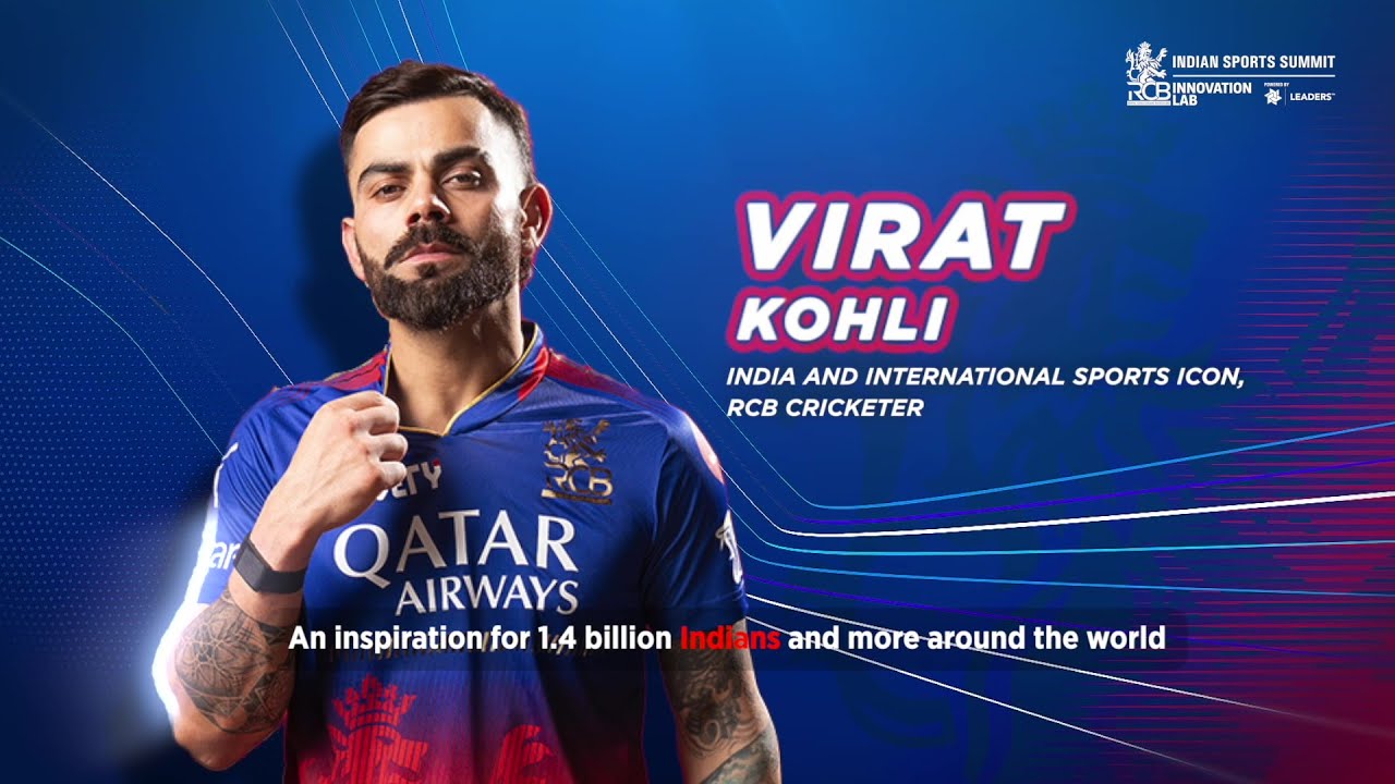 Speakers Drop: RCB Innovation Lab Indian Sports Summit Powered by ...