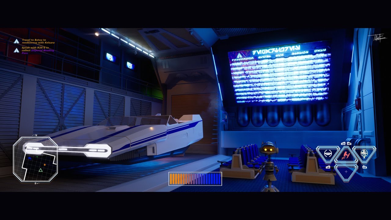 Star Wars: Star Tours Disneyland Unreal Engine 5 Game - Personal ...