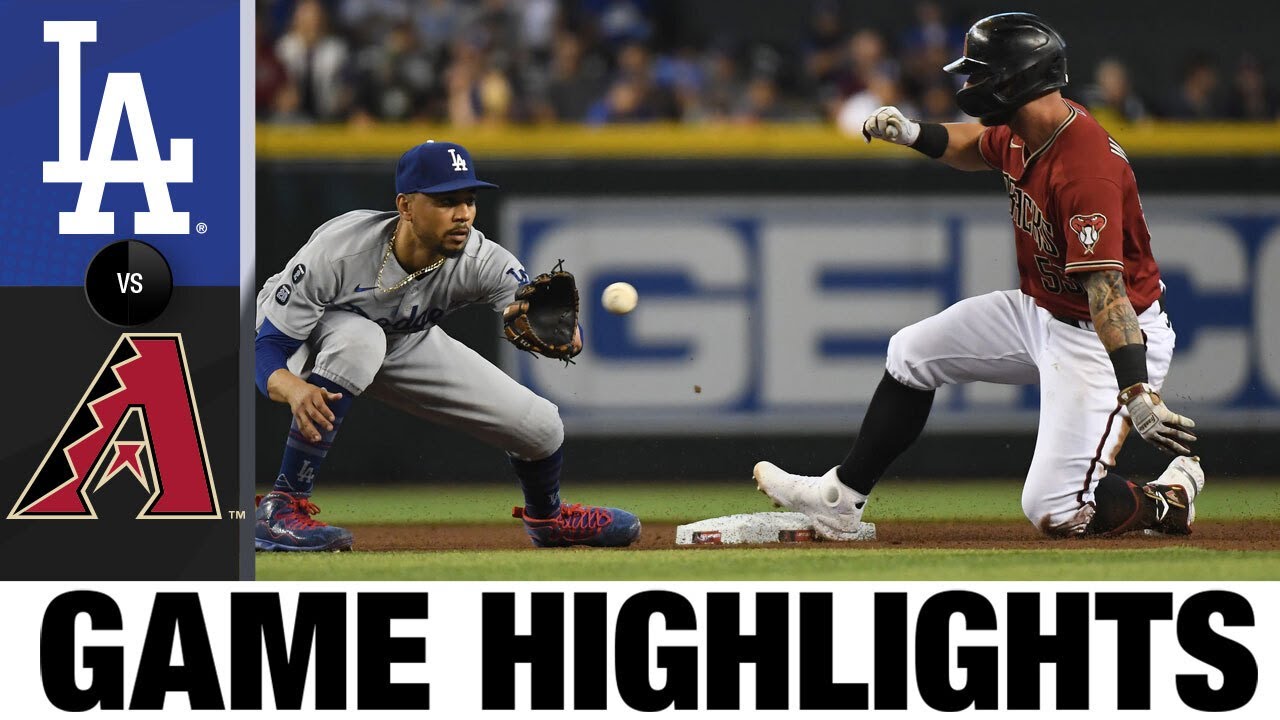 Dodgers vs. D-backs Game Highlights (8/1/21) | MLB Highlights - YouTube