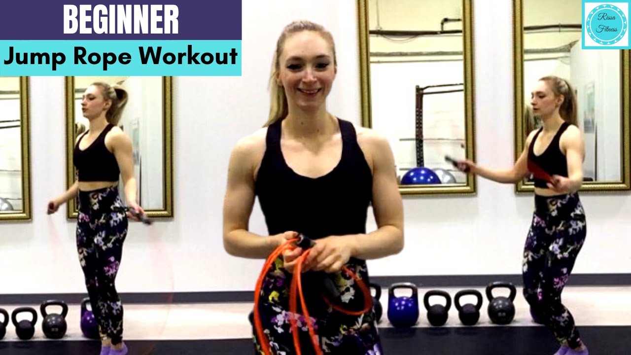 Beginner Jump Rope Workout (JUMP ROPE CARDIO WORKOUT) - YouTube