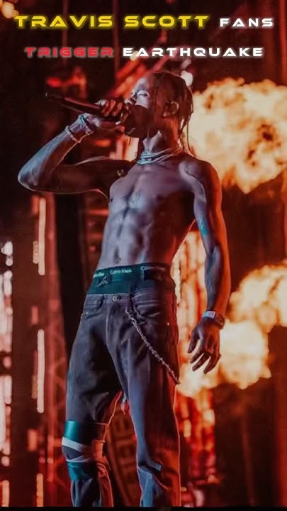 When Music Moves Mountains: Fox News Documents Travis Scott 'Fe!n'-Fueled Concert Quake .#fein # ...
