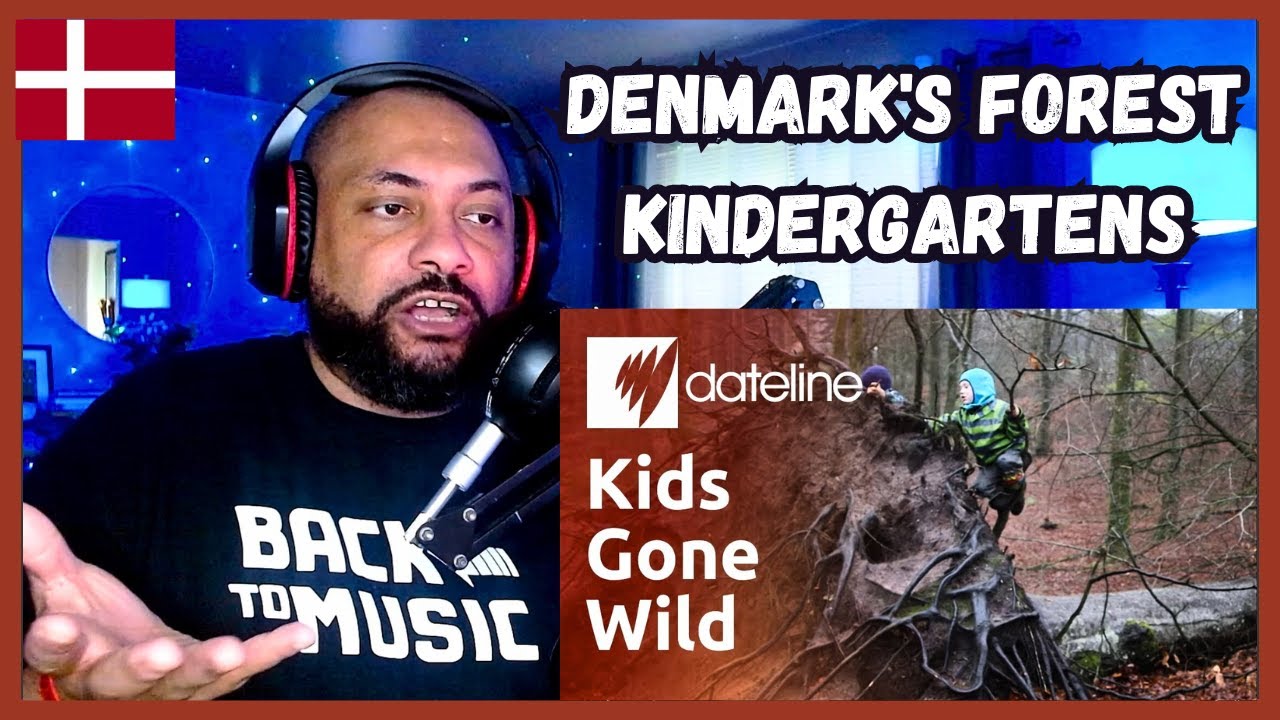 AMERICAN REACTS TO | Denmark's Forest Kindergartens - YouTube