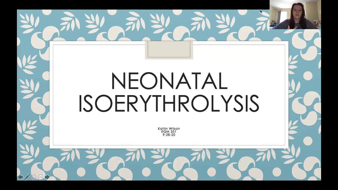 Neonatal Isoerythrolysis - YouTube
