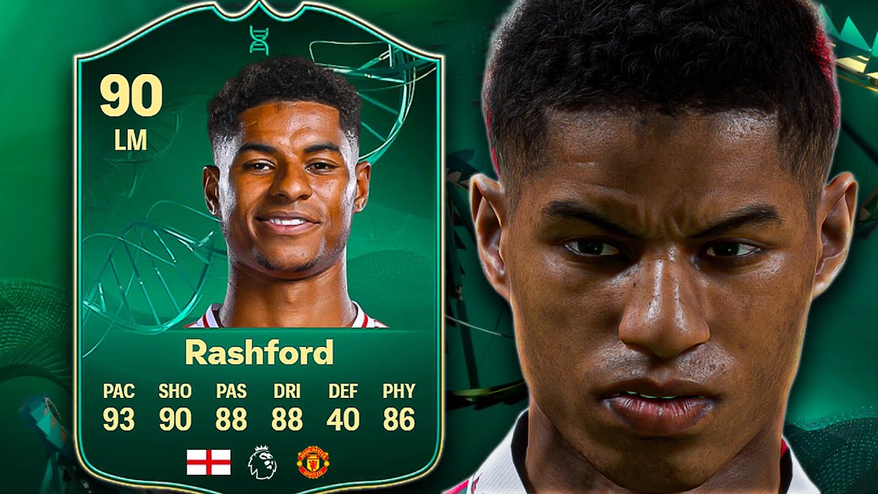 This Evolution is UNREAL 🔥 FC25 Marcus Rashford Review - YouTube