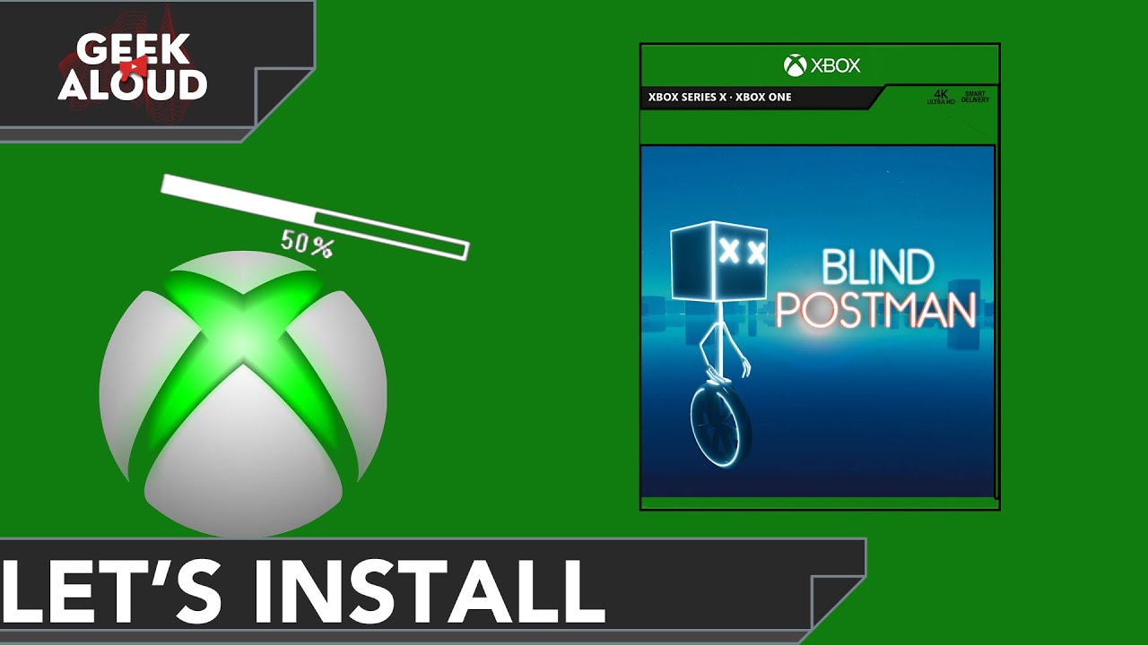 Let's Install - Blind Postman [Xbox Series X] - YouTube