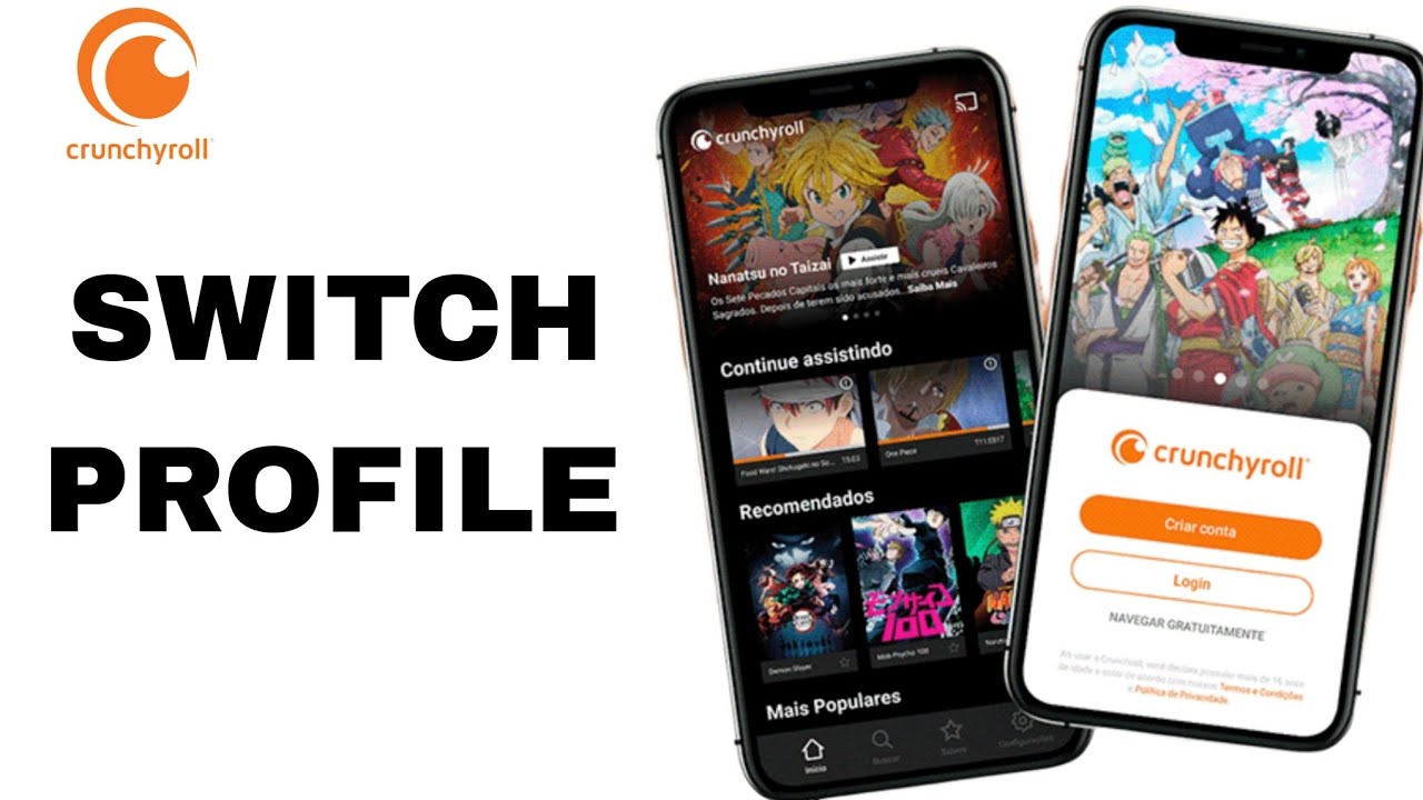How To Switch Profile On Crunchyroll App | Step By Step - YouTube