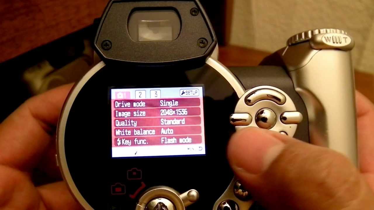 Minolta Dimage Z1. digital. - YouTube