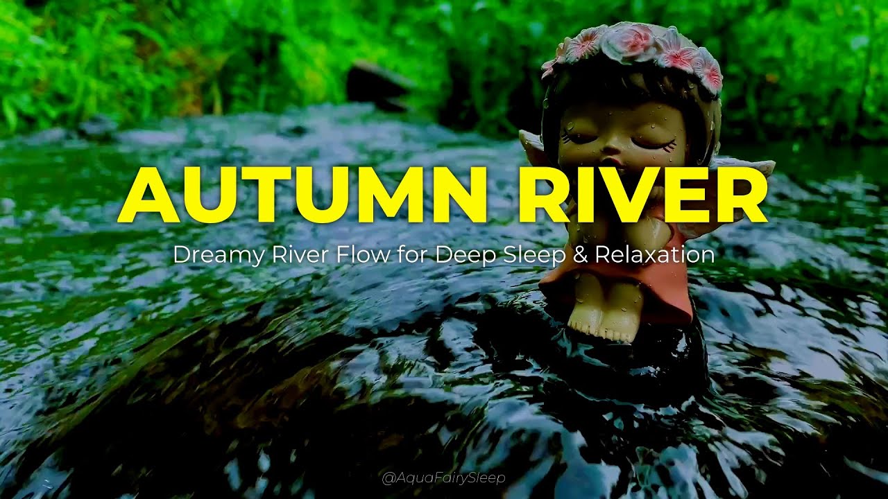 AUTUMN RIVER - Dreamy River Flow for Deep Sleep & Relaxation - YouTube