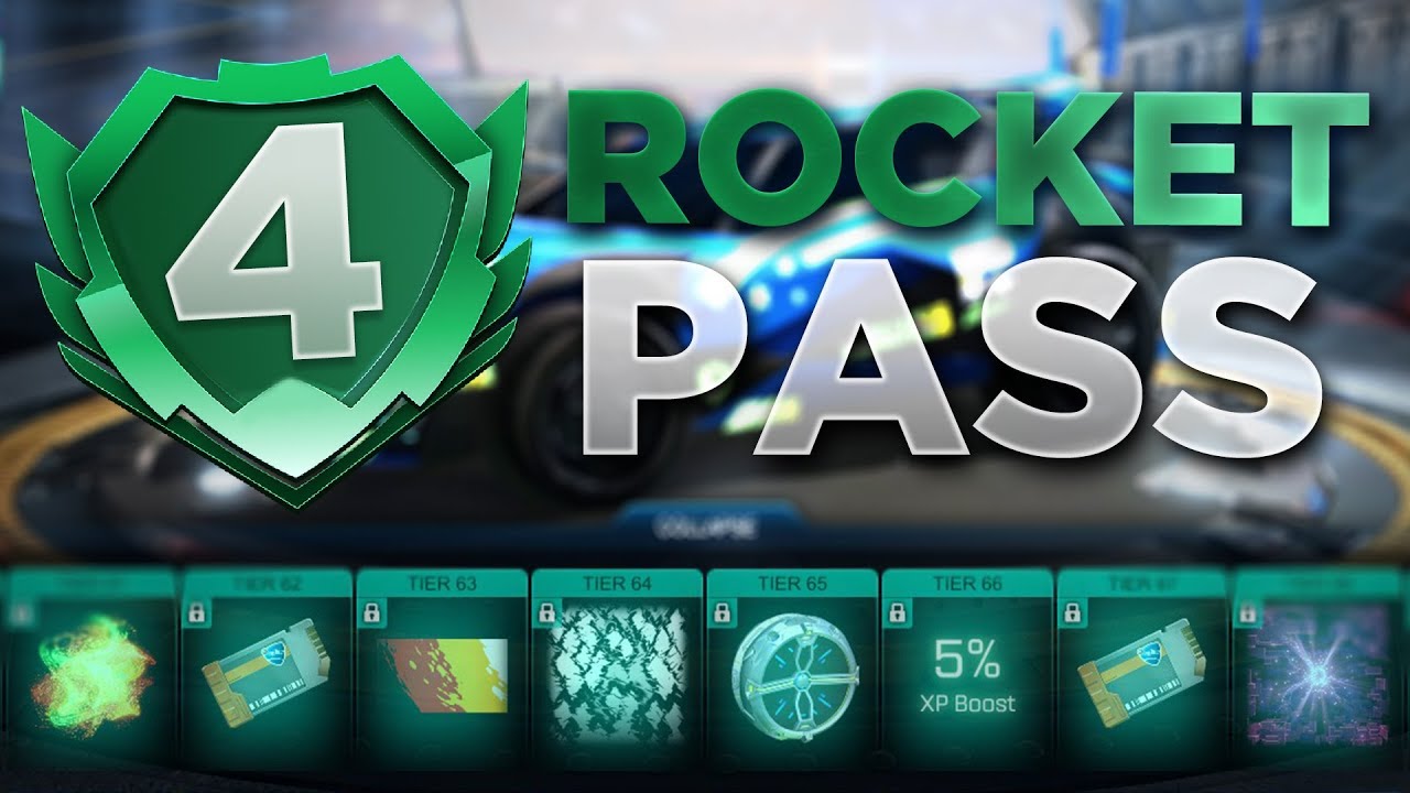 Rocket Pass 4 - Showcasing All Items - YouTube