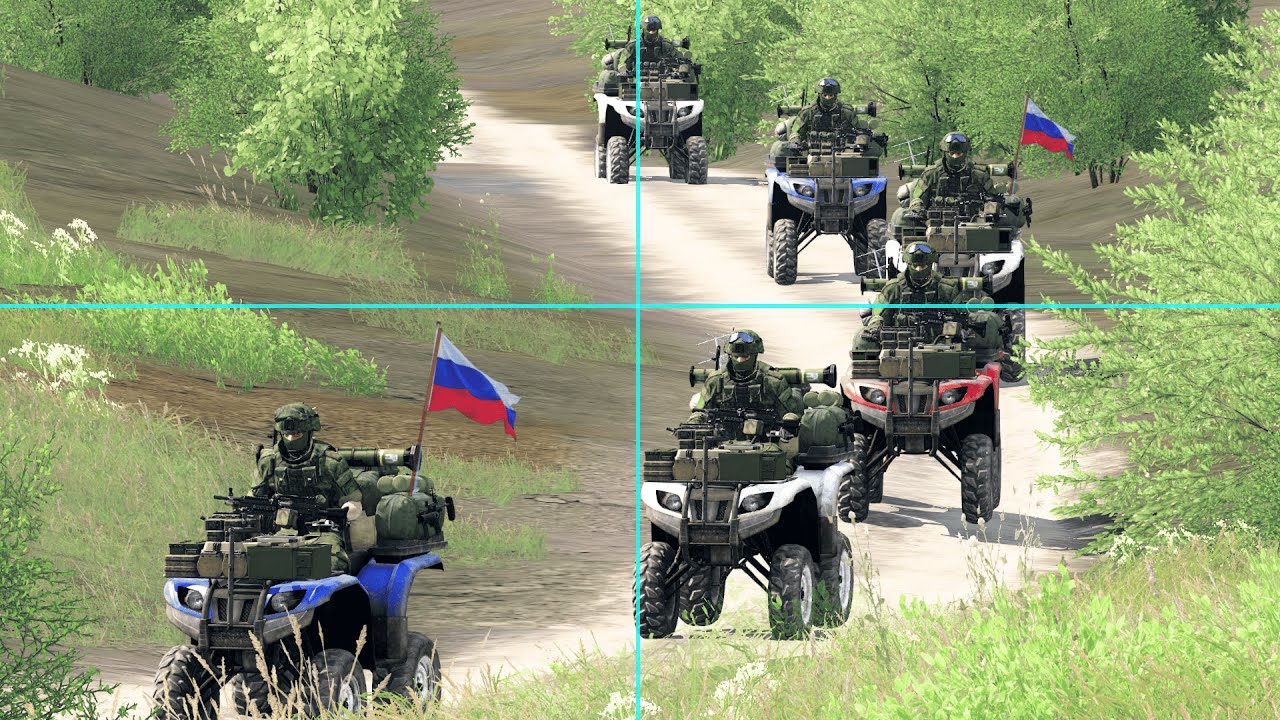 Russian Recon Unit On ATVs Eliminated By Powerful Anti-Tank Missile ...