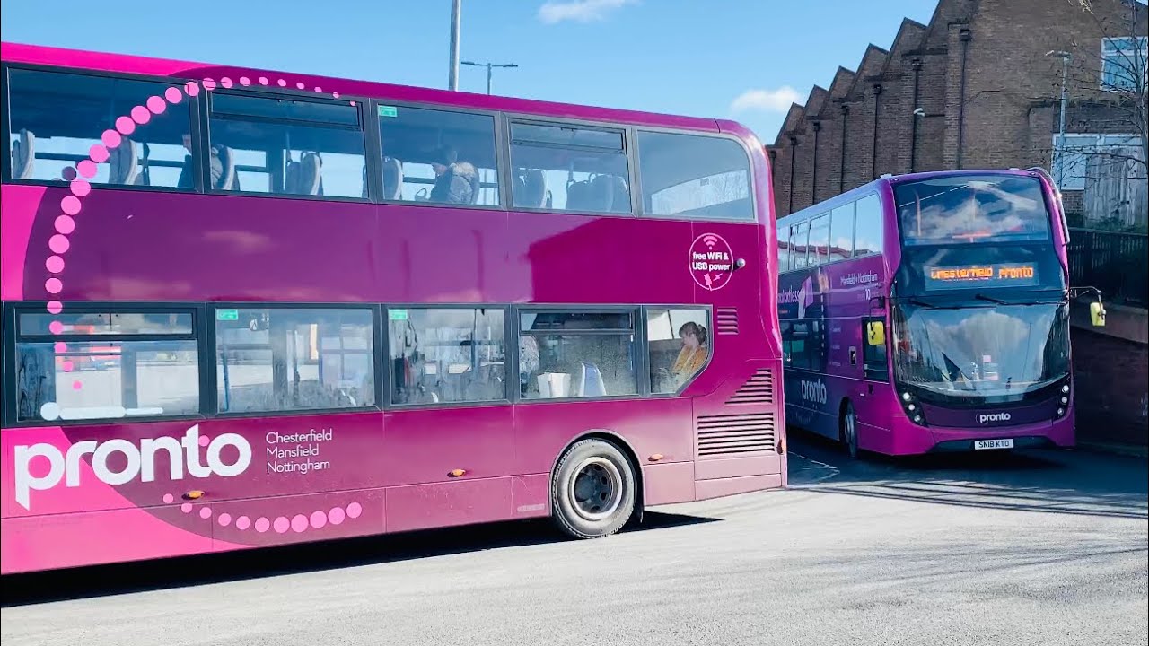 Pronto Bus 11275+10977 At Mansfield - YouTube
