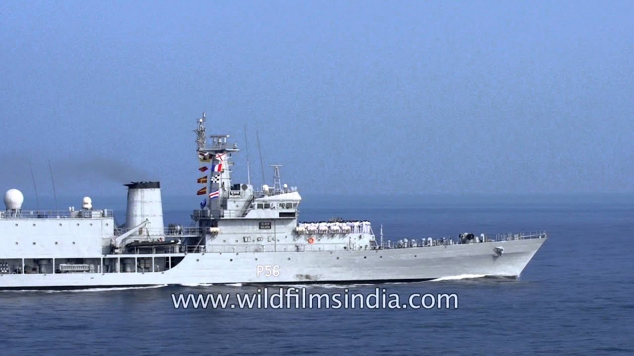 INS Tir, the 1st training squadron ship of Indian Navy's Southern Naval ...