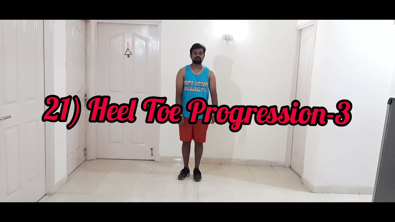 House Dance Tutorial - Heel Toe Progression 3 - YouTube