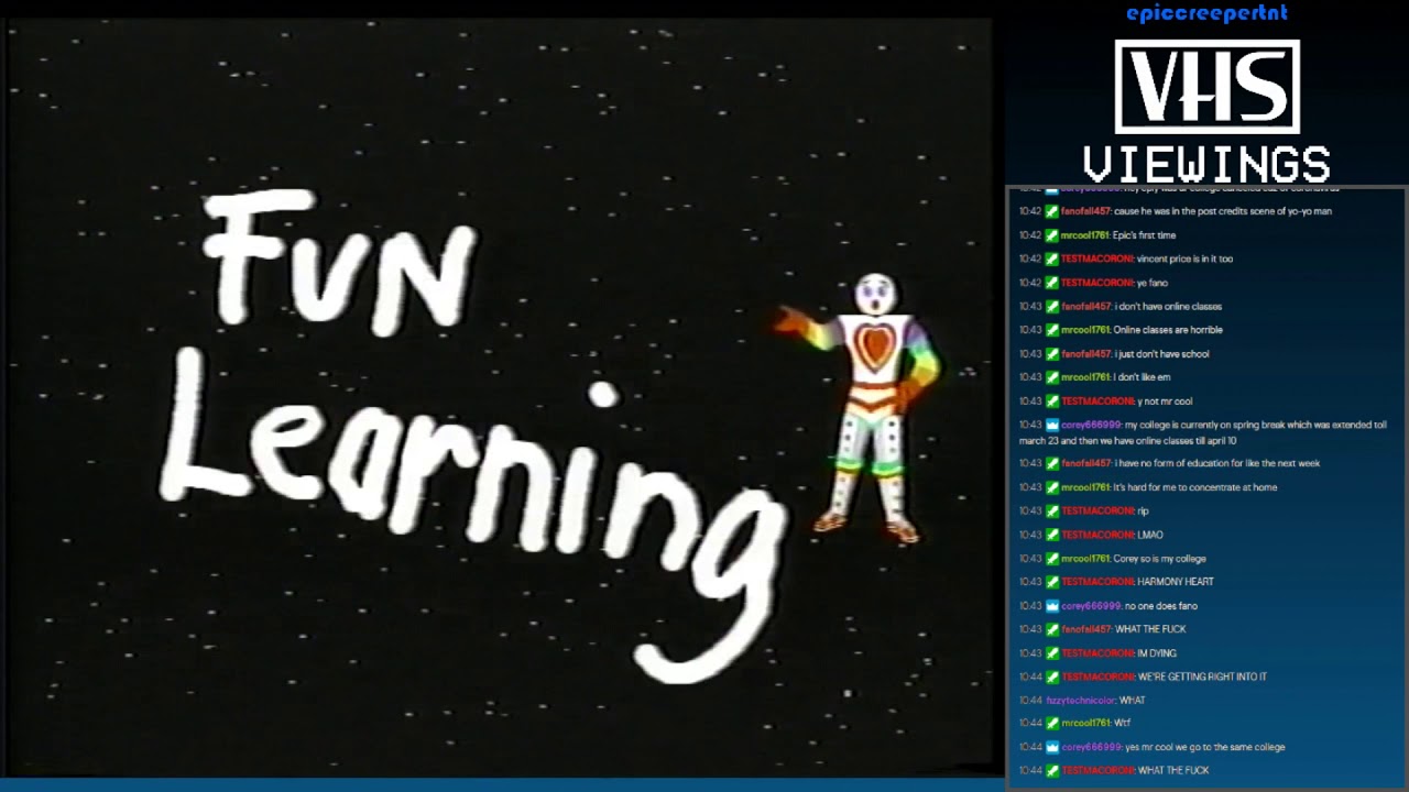 Come Fun Learning with Me - VHS Viewings - YouTube