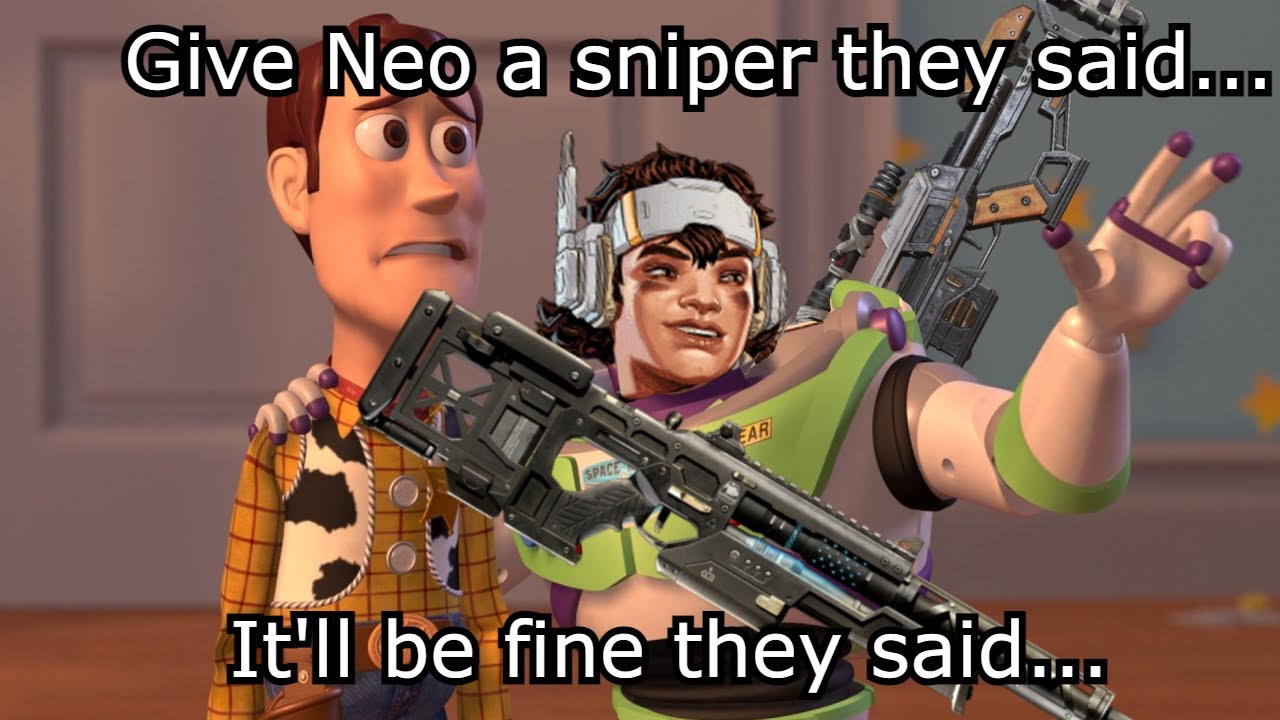 Give Neo a sniper they said... - YouTube