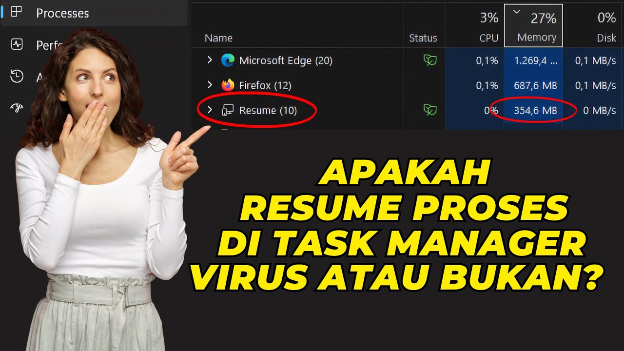Resume Process di Task Manager. VIRUS atau Fitur Windows? - YouTube