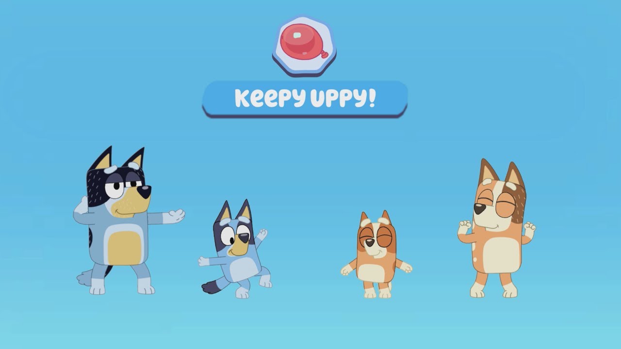 Bluey: The Videogame - Bluey and Bingo Are Experts At Keepy Uppy (Xbox ...