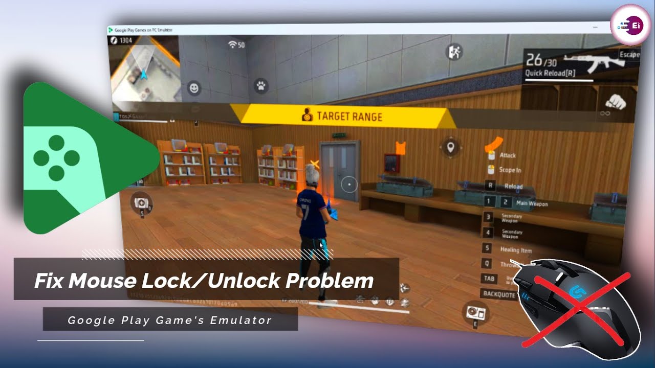 Google Play Game's Emulator - Mouse Lock/Unlock Button Not Working Fix ...