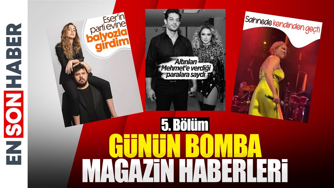 En Magazin 5. Bölüm: Günün bomba magazin haberleri - YouTube