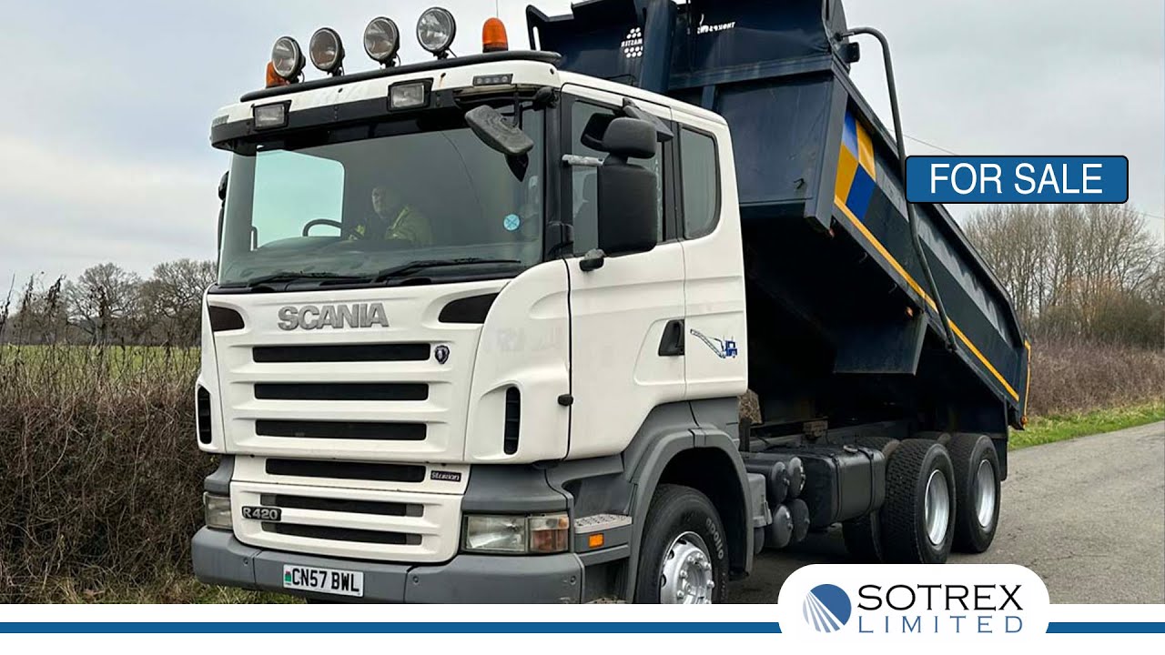 For Sale - New Stock From Sotrex: Scania R420 6 X 4 Steel Body Tipper ...