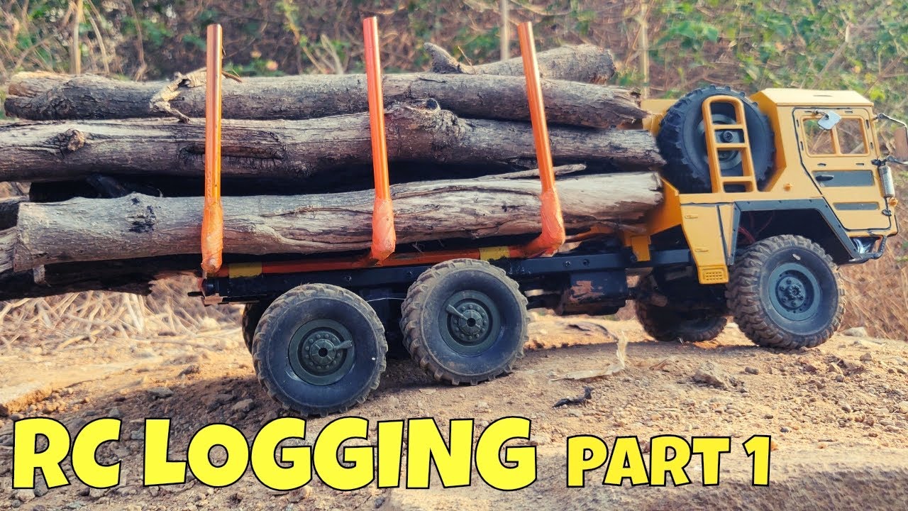 RC MAN LOGGING TRUCK made of WPL & JJRC | PART 1 - RC BUILD & TEST | RC ...